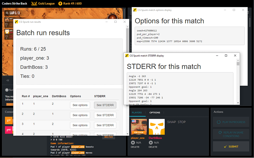 Introducing CG Spunk - Apps & tools - CodinGame Forum